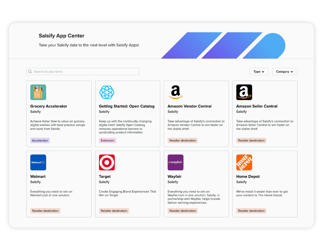 PXM App Center | Salsify